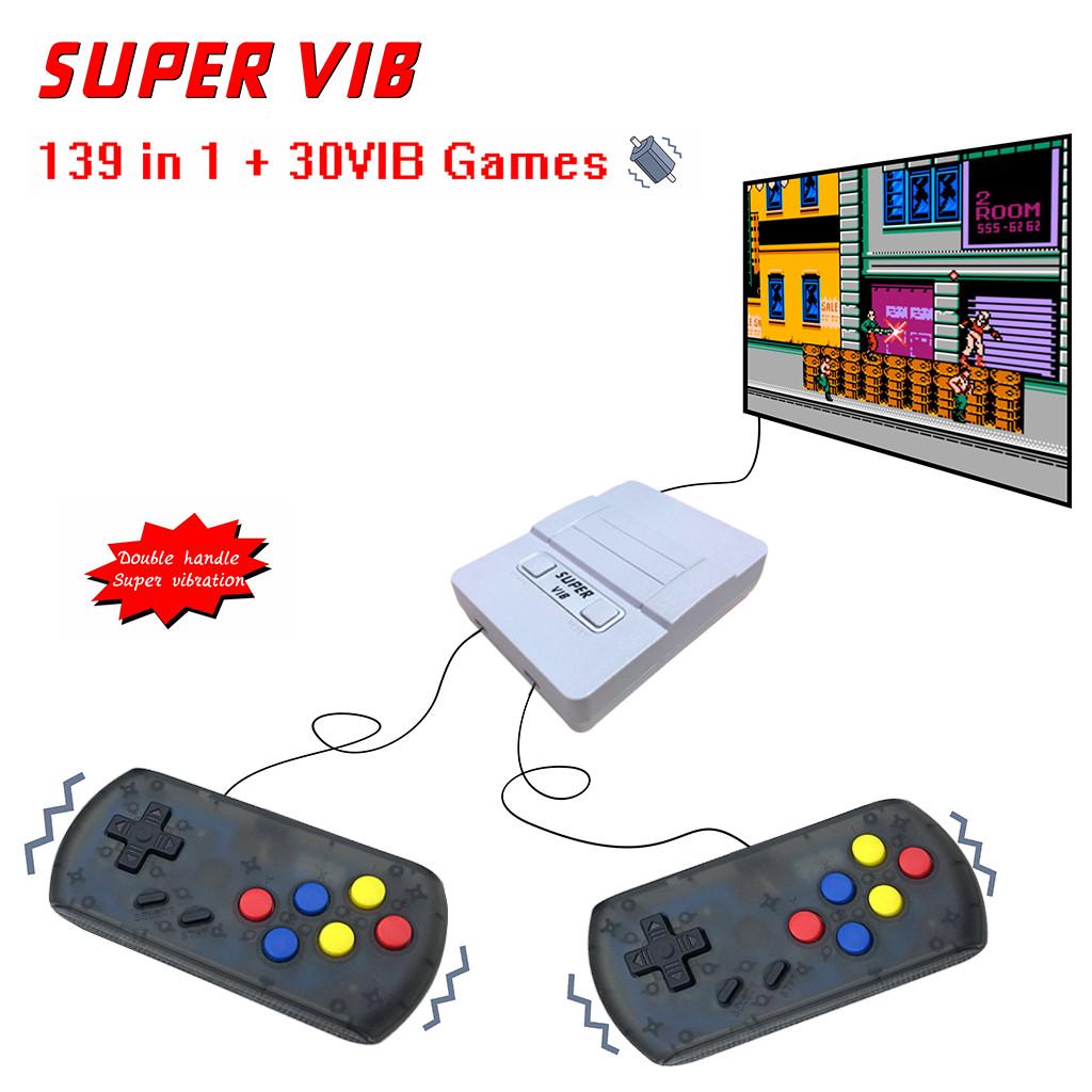Buy Classic Video Game Console TV Game Player Built-in 169 Games With ...