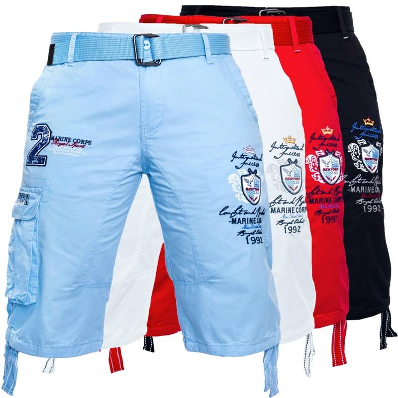 Buy Summer Fashion Men's Five-point Casual Shorts Printed Shorts at ...
