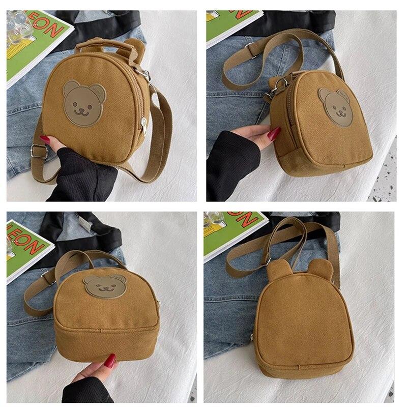 Cheap Child Satchel Bag Kids Shoulder Bag Kawaii Canvas Children's ...