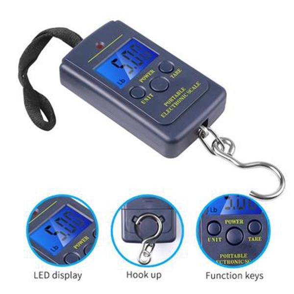 💰Köp billigt online 0.01kg~40 Kg Mini Digital Scale Weighting Steelyard ...