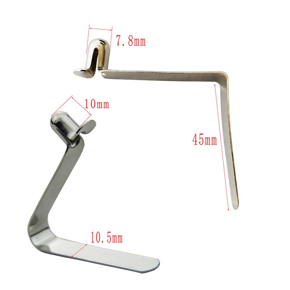 Buy 50 Pieces 3/4/5/6/7/8/9/10/15MM Single Button Clips Kayak Paddle ...