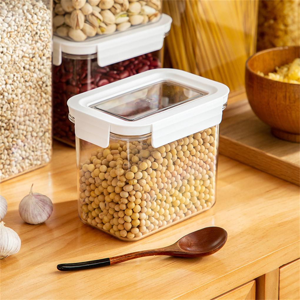Satın alın Grain Dispenser Container Countertop Stackable Food Storage ...
