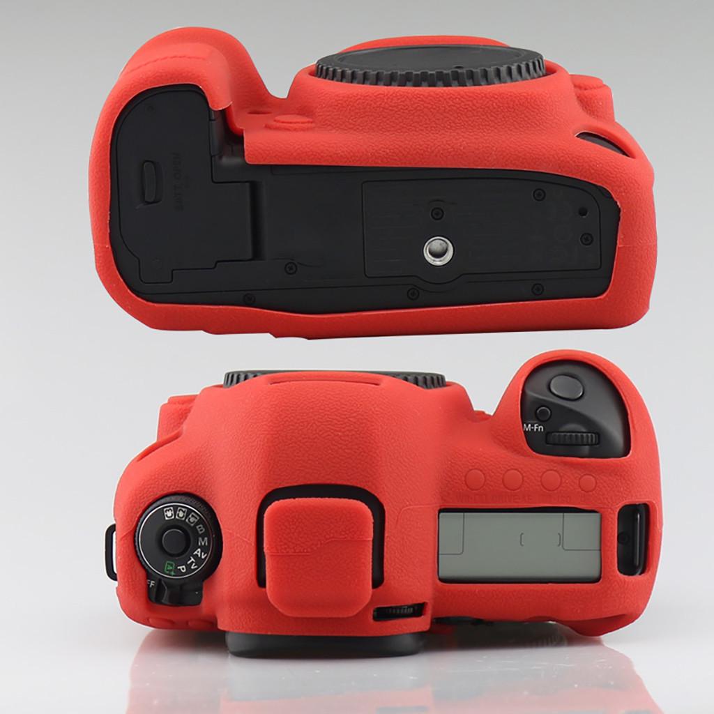 Buy Electronics Soft Rubber Silicone Skin Body Cover For Canon 5D Mark ...