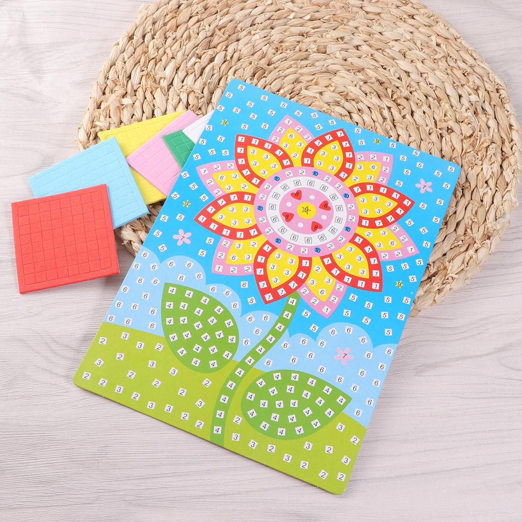 Buy 1pc Sticker Educational Crafting Stickers DIY Mosaic Sticker Mosaic ...