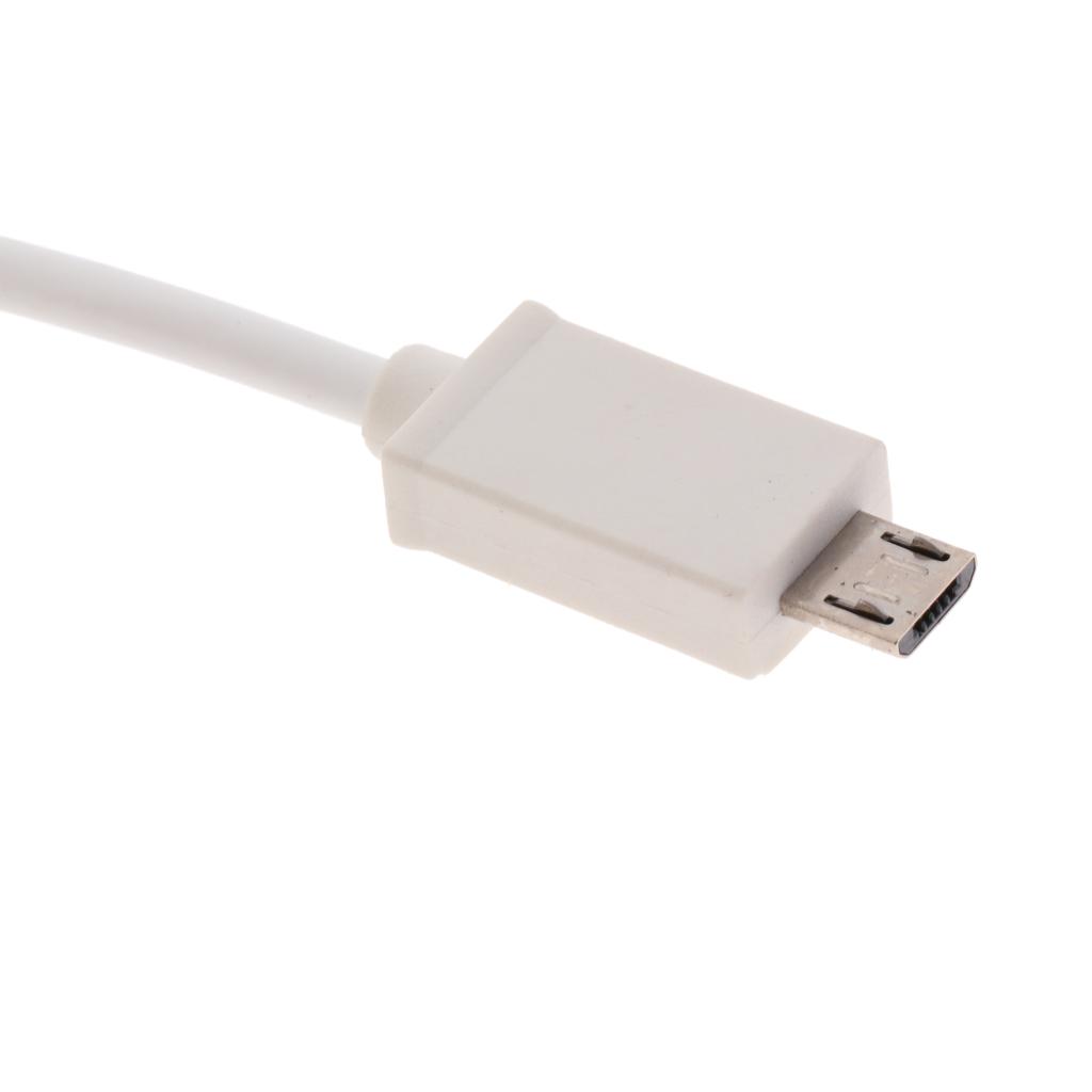 Buy Micro USB To VGA Adapter Audio Converter Male Female& Type-c ...
