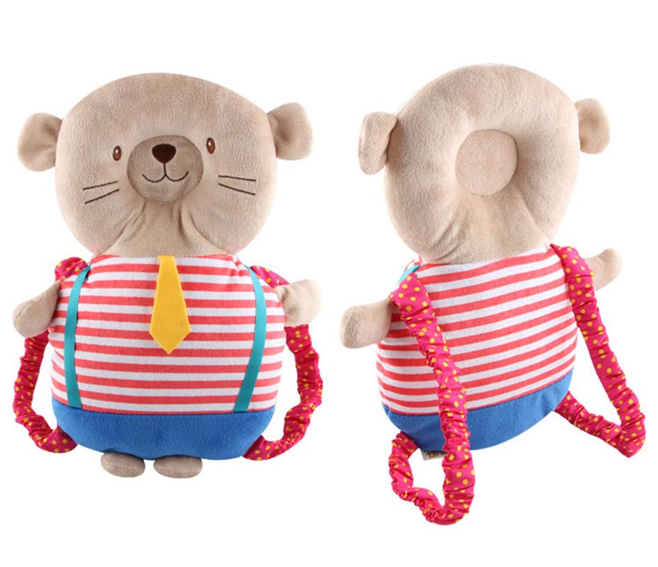 Buy Baby Head Protection Pad Toddler Anti-fall Headrest Pillow Cute ...