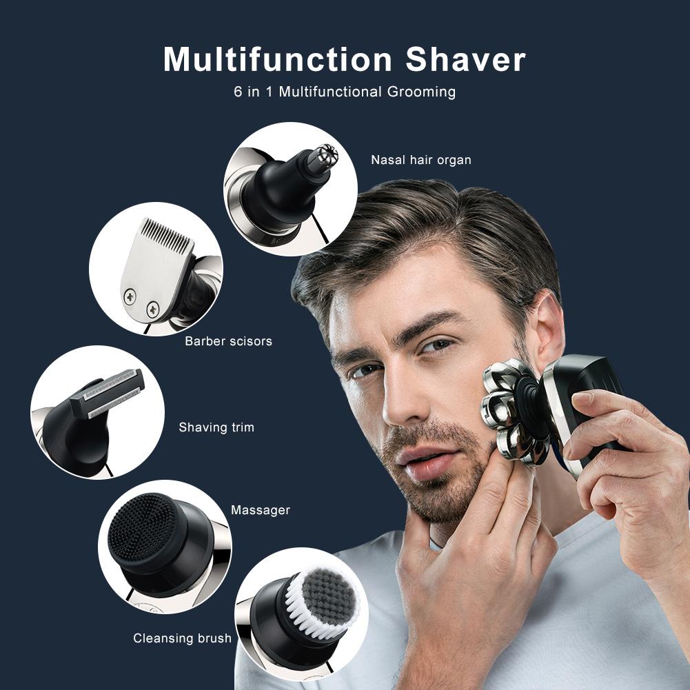 Buy Bald Head Shavers for Men Waterproof Electric Rechargeable Balding ...
