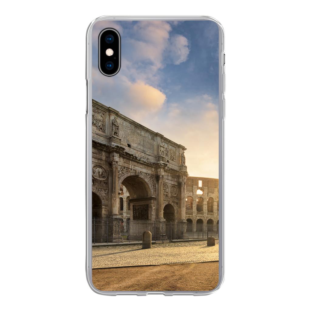 iPhone Xs Max Soft Case - Italy - Arch Of Constantine - Sunset günstig ...