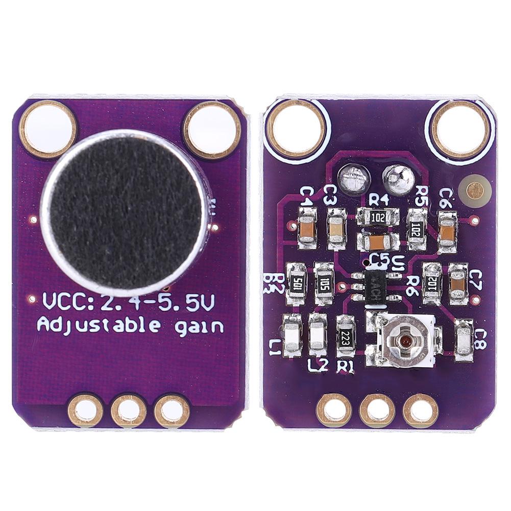 Buy Electret Microphone Amplifier Module MAX4466 Adjustable Gain GY ...