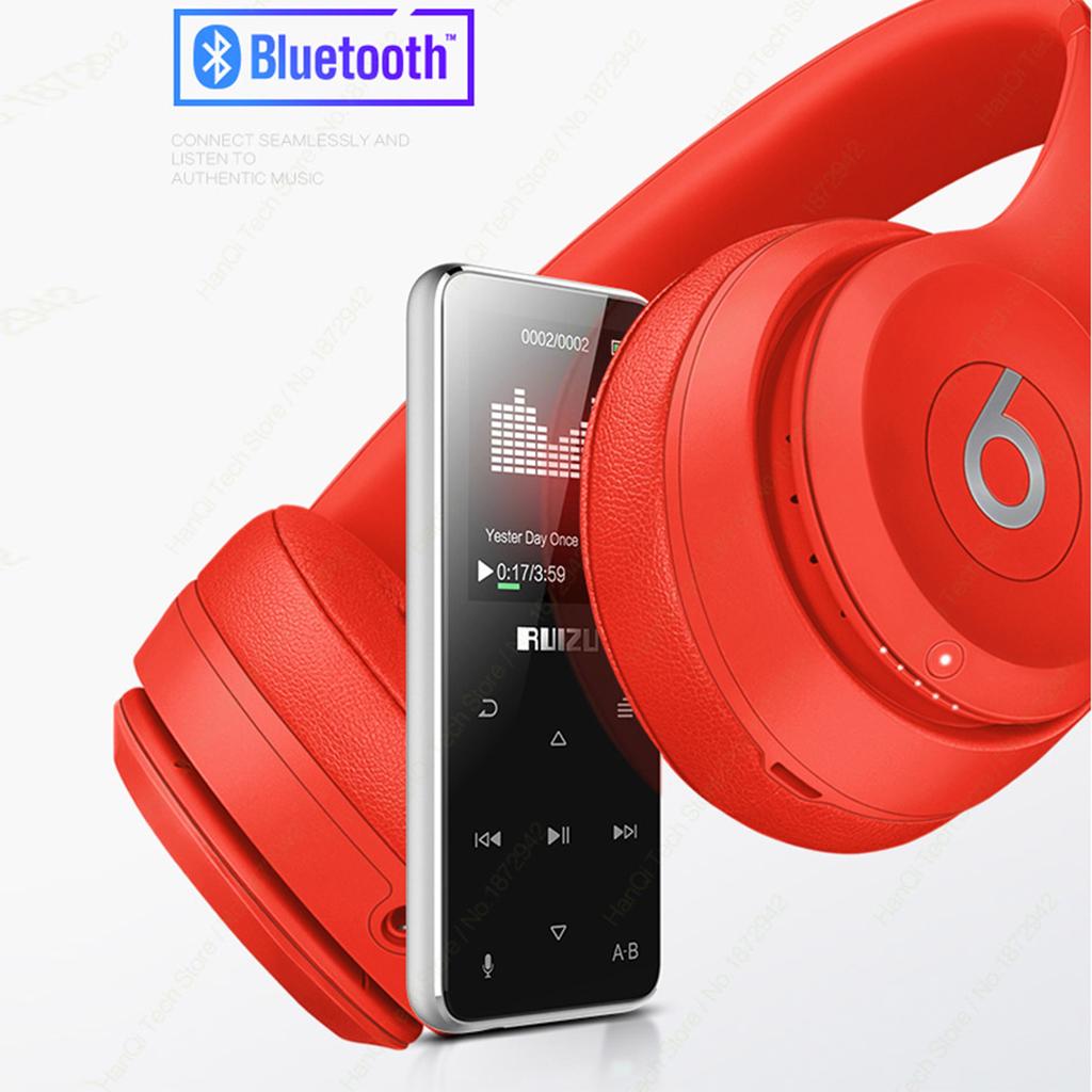 RUIZU X16 Bluetooth MP3 Player Hifi Sports Flac Music Player With Built ...