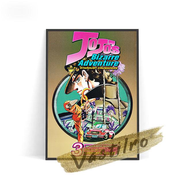 Cheap JoJo's Bizarre Adventure Hot Japan Anime Poster Cartoon Comic ...