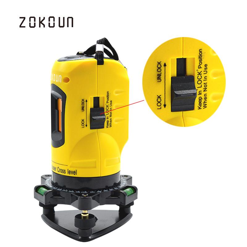 Buy Laser Level Red 2 Lines Self-Leveling Vertical And Horizontal Line ...