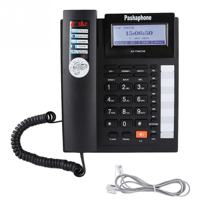 Buy Large Buttons Extension Set Corded Phone with Speakerphone with LCD ...