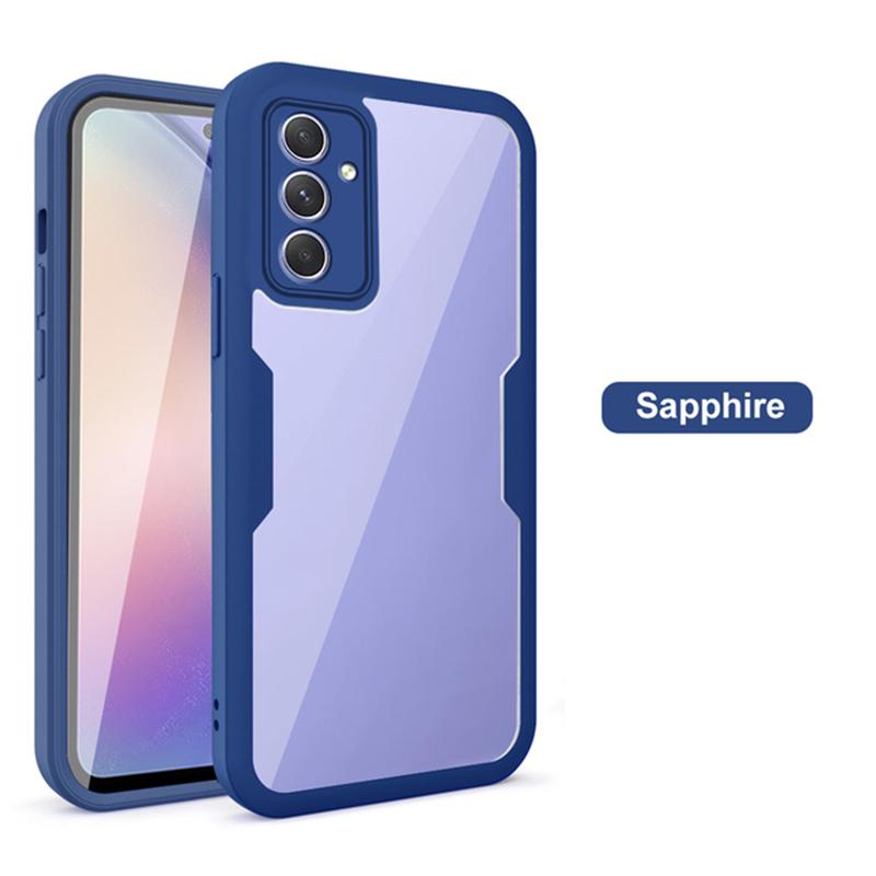 Clear 360 Double-sided Phone Case For Samsung Galaxy A04S A14 A24 A34 ...