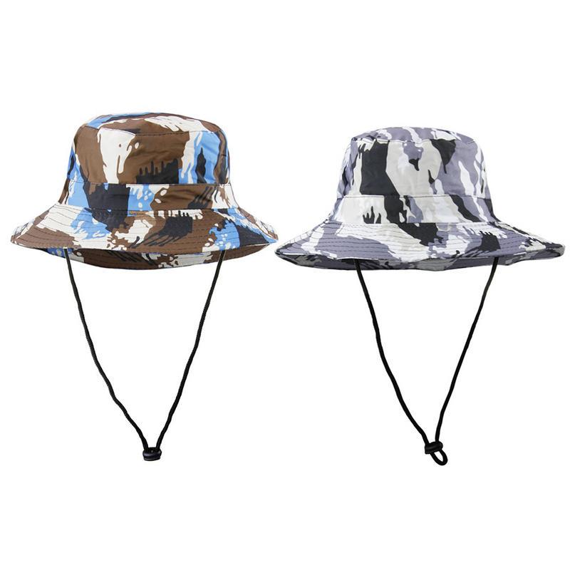 Buy Outdoor Children's Camouflage Big Hat UPF50 + UV Ray Sun - Proof ...