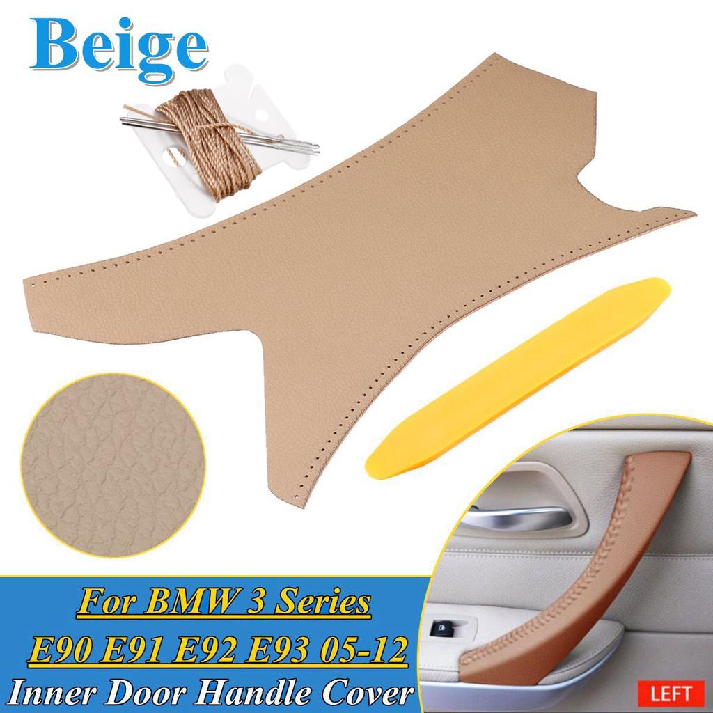 Buy Right DIY Inner Door Handle Cover Trim Hand Sewing For BMW 3 Series ...