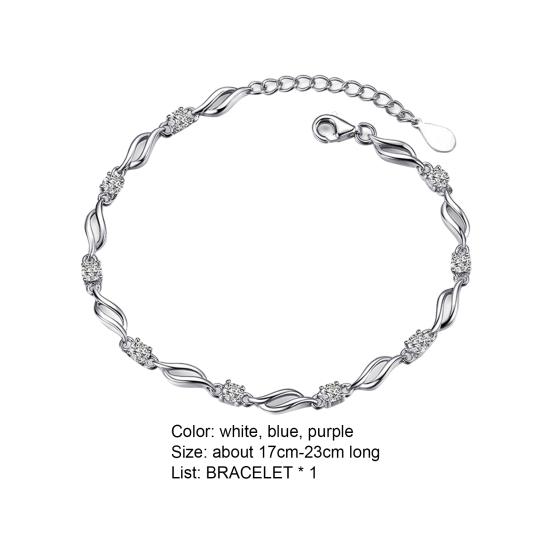 Beautiful Adjustable Exquisite Elegant Anti-rust Women Bracelets for ...