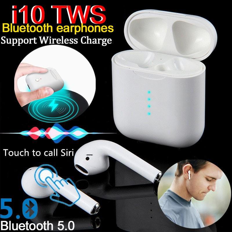 Cheap I10 Tws Bluetooth 5.0 Touch Control Headphones with Wireless ...