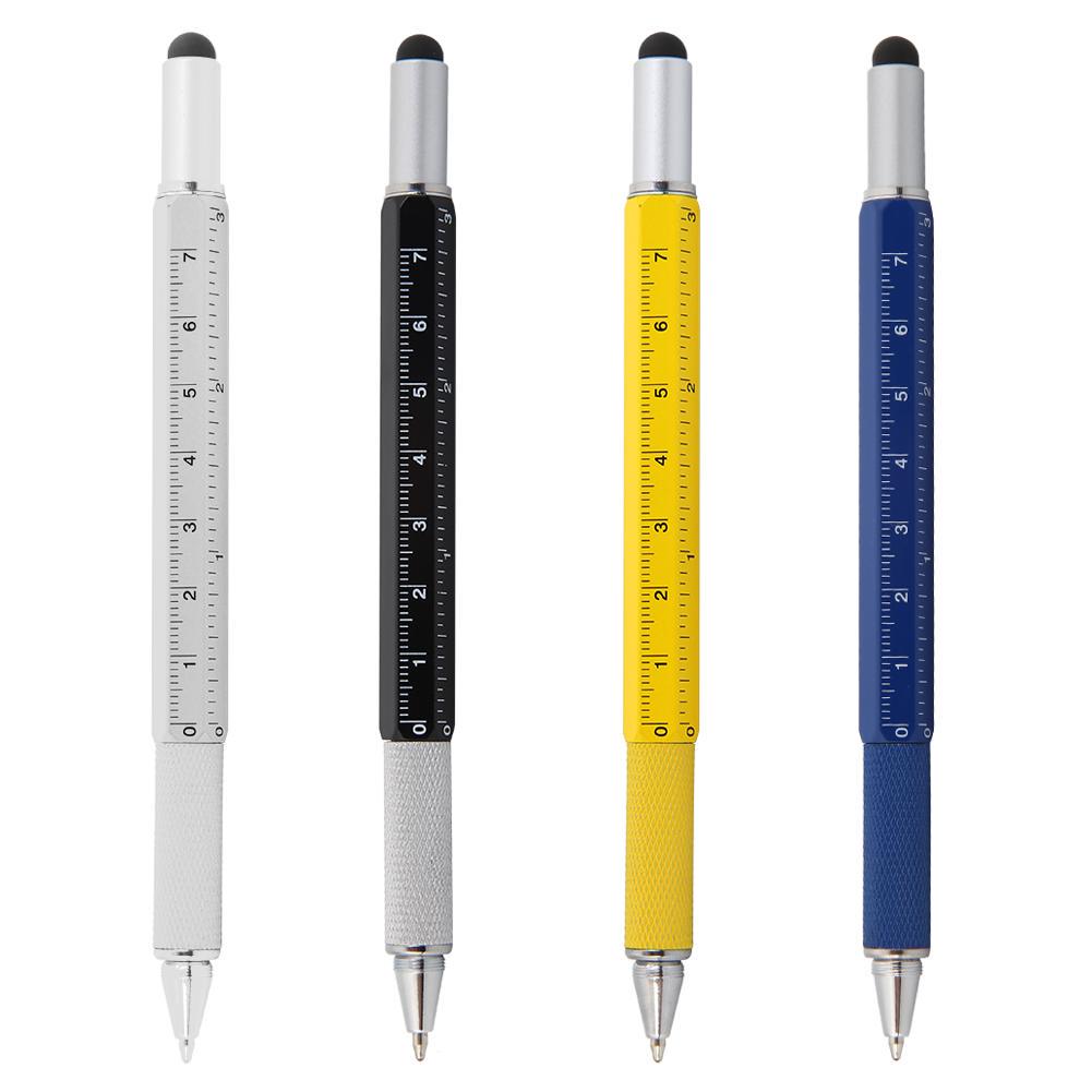 Buy Novel Multifunctional Screwdriver Ballpoint Pen Level Ruler Pens ...