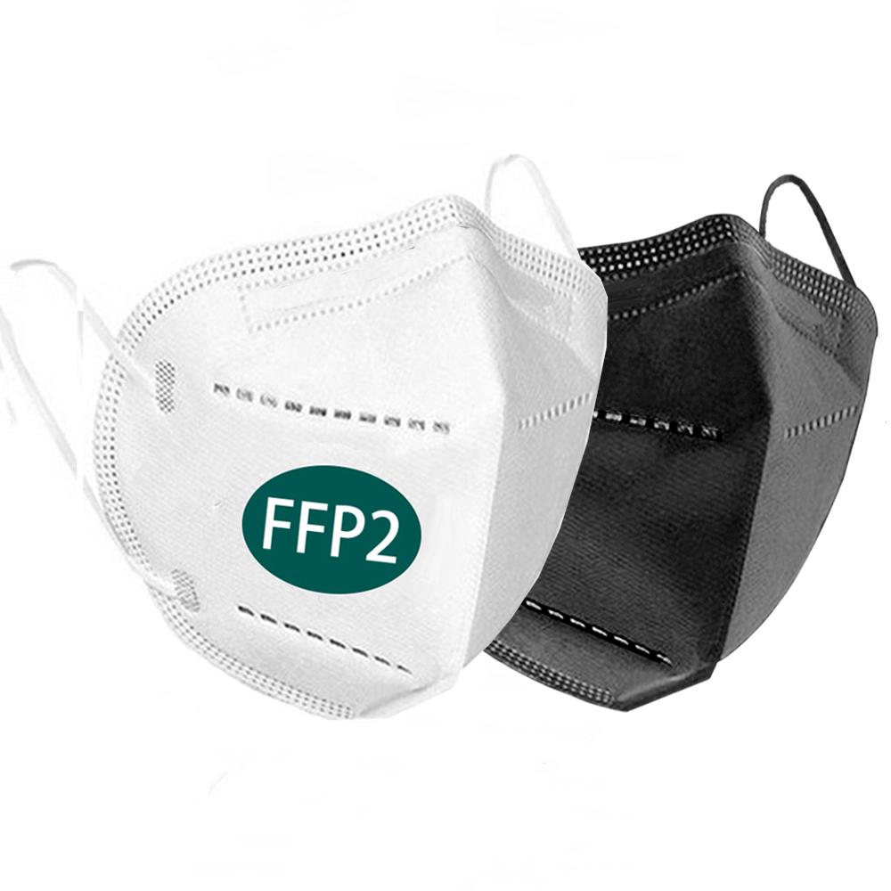 Buy 6 Layers FFP2 Mouth Mask KN95 Dust Maske CE Fpp2 Maske Flu Facial ...