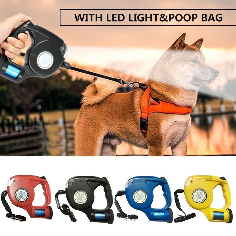 Satın alın 4.5M Portable 3 In 1 Dog Retractable Extendable Leash Lead ...