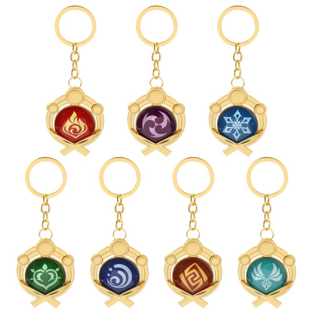 Buy Original Eye of God Key Chain Glazed Luminous Double-sided Key ...