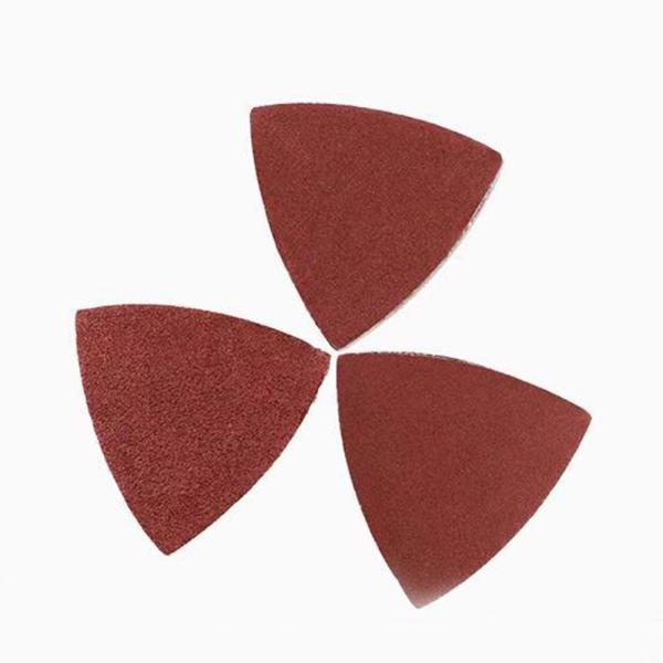 Buy 100Pcs Sandpaper Durable Red Portable Sanding Pads Sander Sandpaper ...
