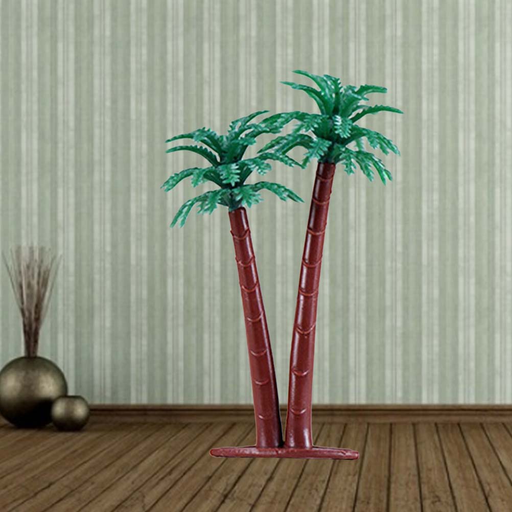 Buy Artificial Coconut Tree Decor Beautiful Micro-landscape Scenery ...