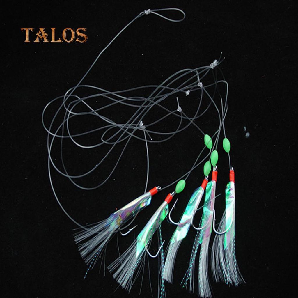 Cumpără Durable Soft Fishing Lure Rigs Bait Jigs Worn Fake String ...