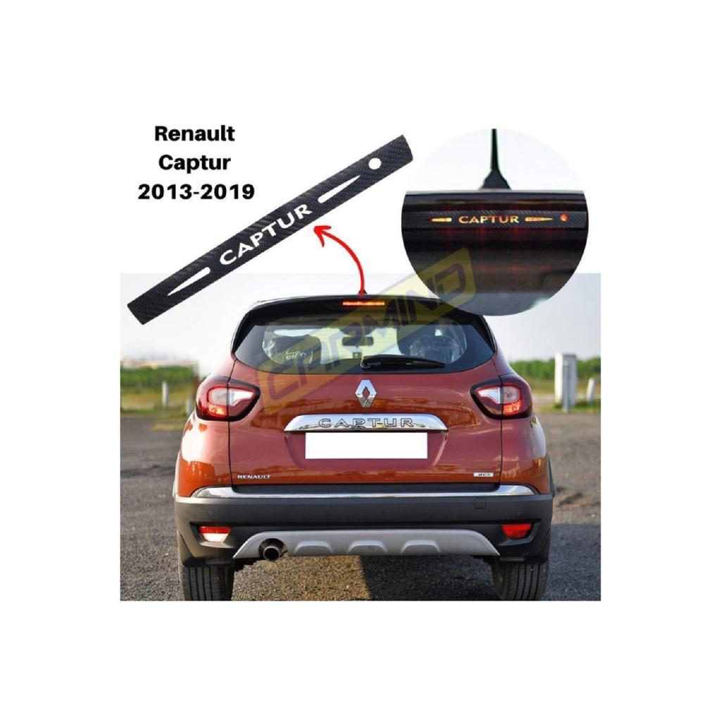 Renault Captur Carbon Rear Brake Stop Lamp Sticker 2013-2019 uygun ...