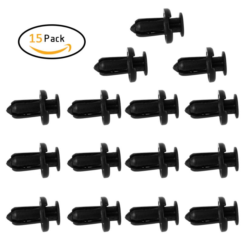 Buy 15 Pcs Bumper Hood Fender Splash Guard Retainer Clips Fasteners for ...