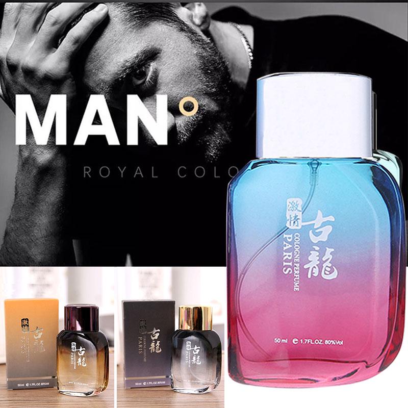 Men Perfume 50ml Cologne Fragrance Light Fresh Long Lasting Men Spray ...