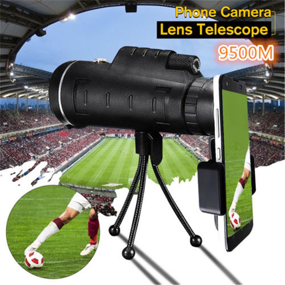 New Ajustable Waterproof HD 40x60 Focus Zoom Mini Monocular Cell Phone ...