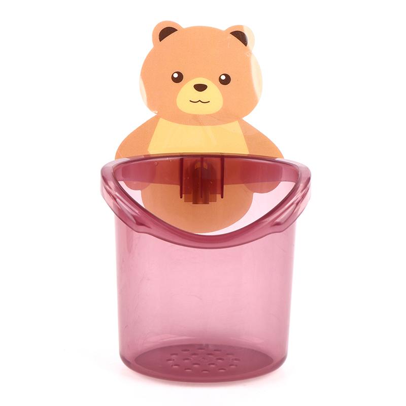 Cheap 1PC Bear Cup Hug Shelf Household Bathroom Toilet Free Punch Paste ...