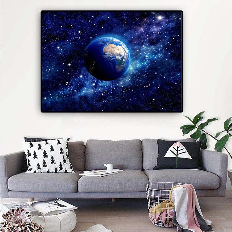 Satın alın 5d Diy Diamond Painting Planet Interstellar Full Diamond ...