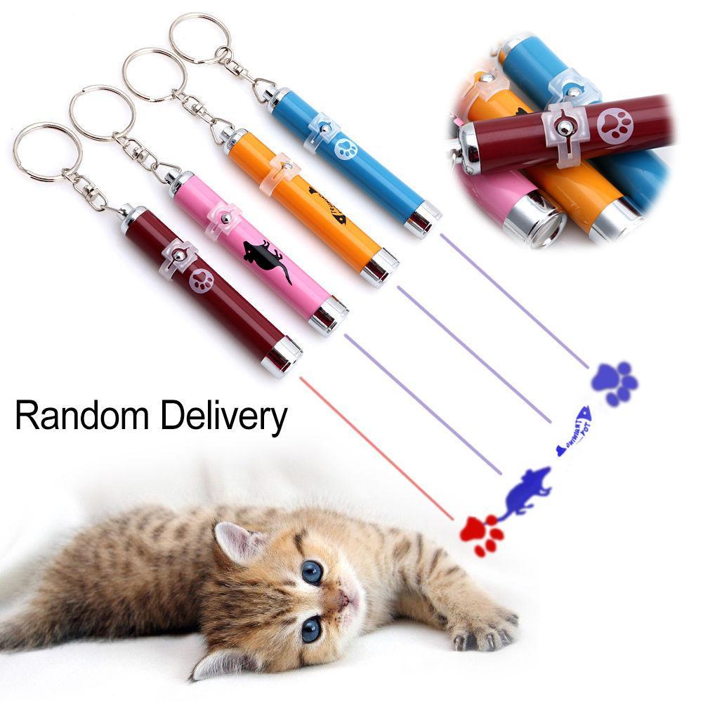 Buy Interactive LED Training Funny Cat Play Toy Laser Pointer Pen Mouse ...