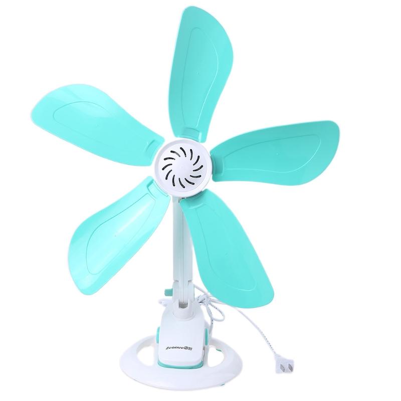 Buy US Plug AC 220V 16.54inch Mute Electric Clip on Fan Table Desk Fan ...