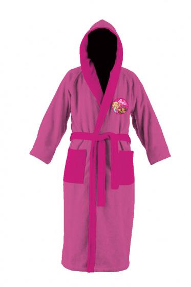 Buy BARBIE Bathrobe Girls Cotton Pink Size 98/104 at affordable prices ...