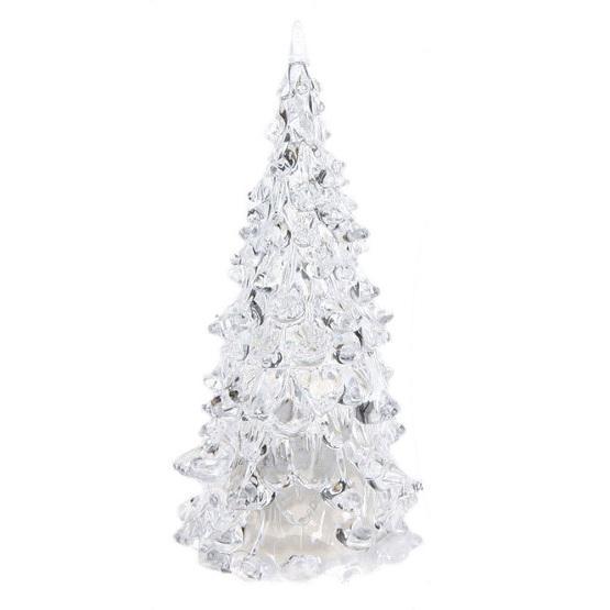 Buy Christmas Tree Ice Crystal Colorful Changing LED Desk Decor/Table ...