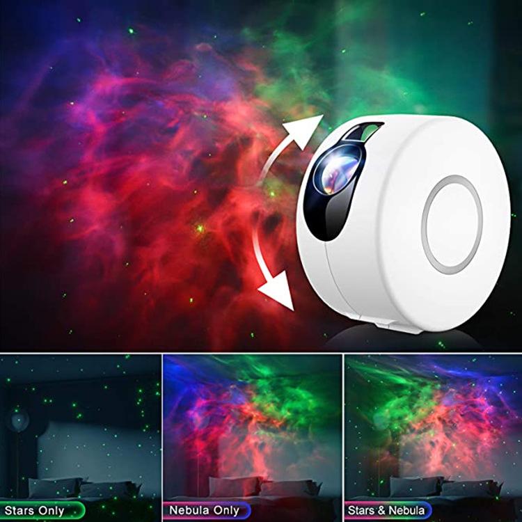 Buy Galaxy Led Projector Galaxy Cloud/Moving Ocean Wave Star Sky Smart ...