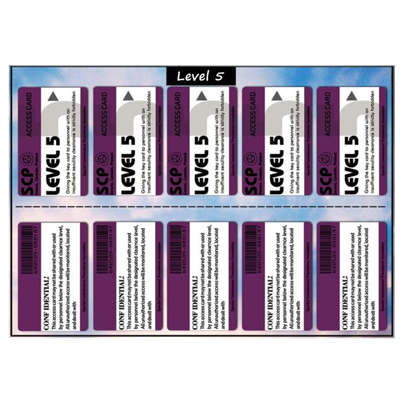 Buy Special Containment Procedures Foundation SCP Foundation Card ...