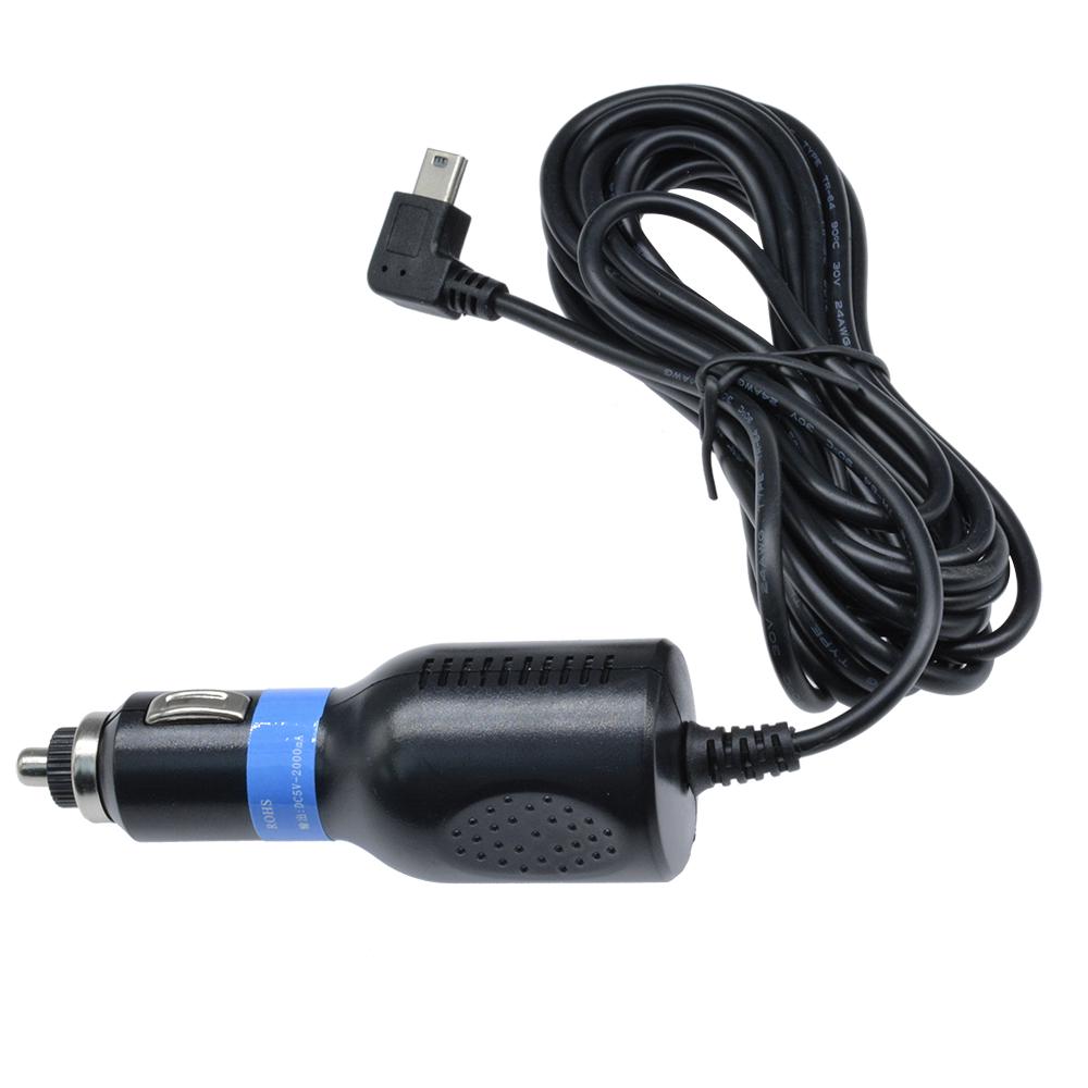 Buy MINI USB Car DC 5V 2A Power Charger Adapter Cord Cable For DVR ...