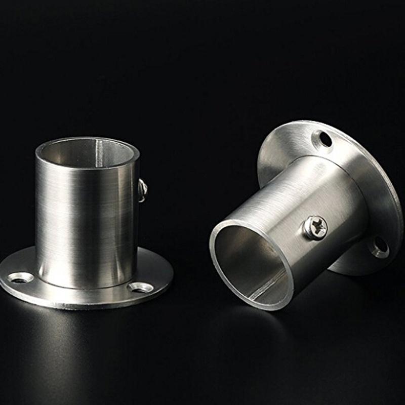 Buy Home Supplies Alloy Hanger Rod Hanging Rod Dark Mounted Flange Zinc ...