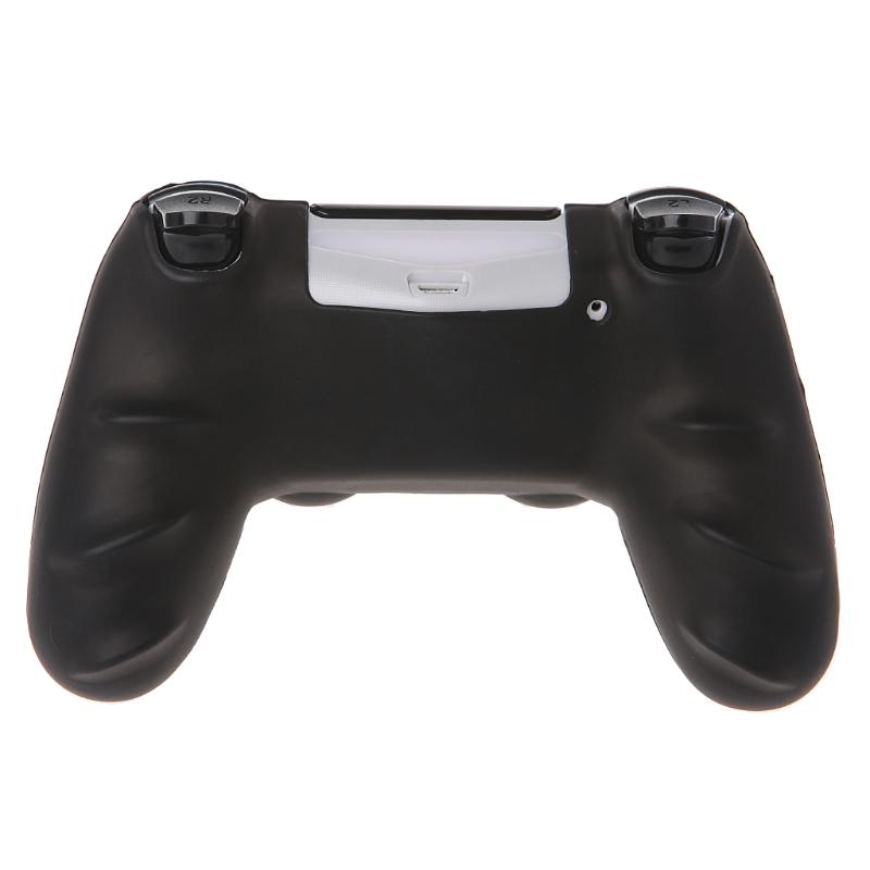 Buy Lightning Silicone Gamepad Cover Case With 2 Joystick Caps For PS4 ...