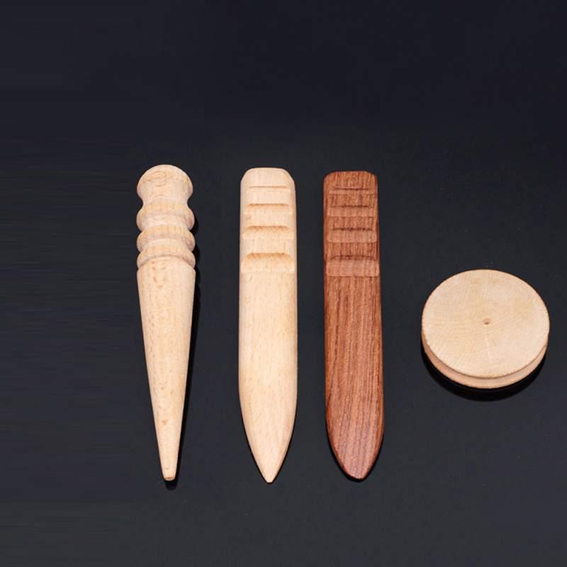 Hardwood Leather Polishing Rods Polishing Rods DIY Handmade Leather ...