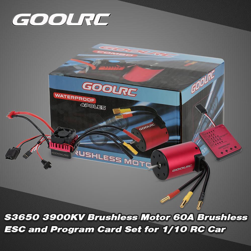 Buy JL Original GoolRC S3650 3900KV Sensorless Brushless Motor 60A ...