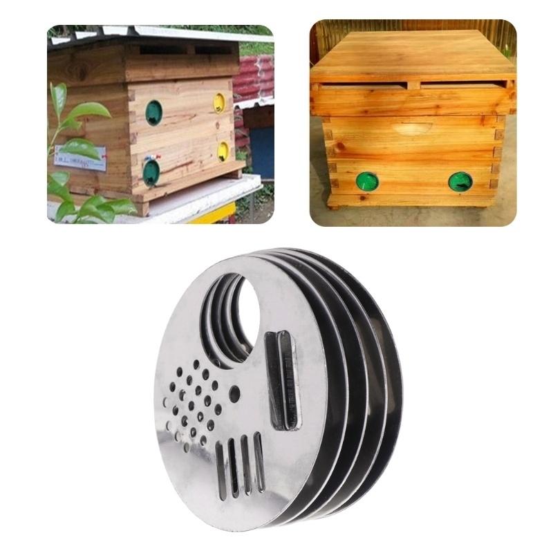Buy 5pcs Stainless Steel Bee Hive Door Beekeeping Box Entrance Gate at ...