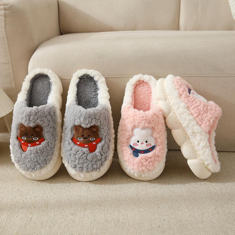 Buy TUINANLE Cute Animal Slipper for Women Girls Kawaii Winter Warm ...