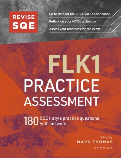 Cheap Revise SQE FLK1 Practice Assessment : 180 SQE1-style questions ...