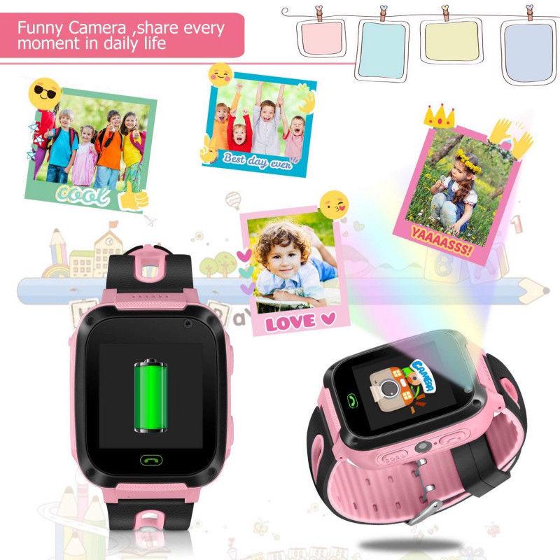 Buy Anti-lost Kids Safe GPS Tracker SOS Call GSM Smart Watch Phone for ...